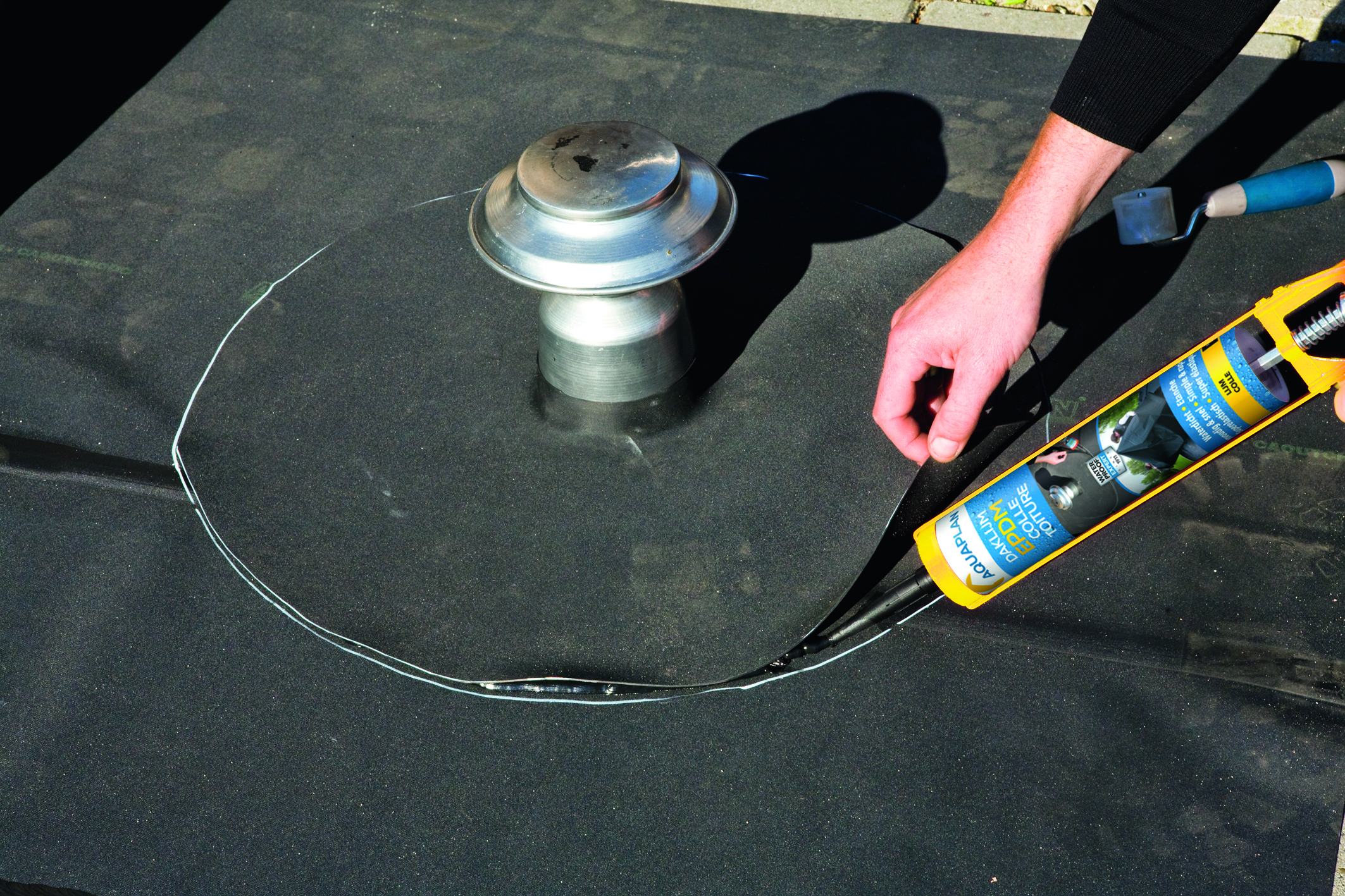FlexiFoil Détails & Joints - Réparation et Étanchéité EPDM | Aquaplan